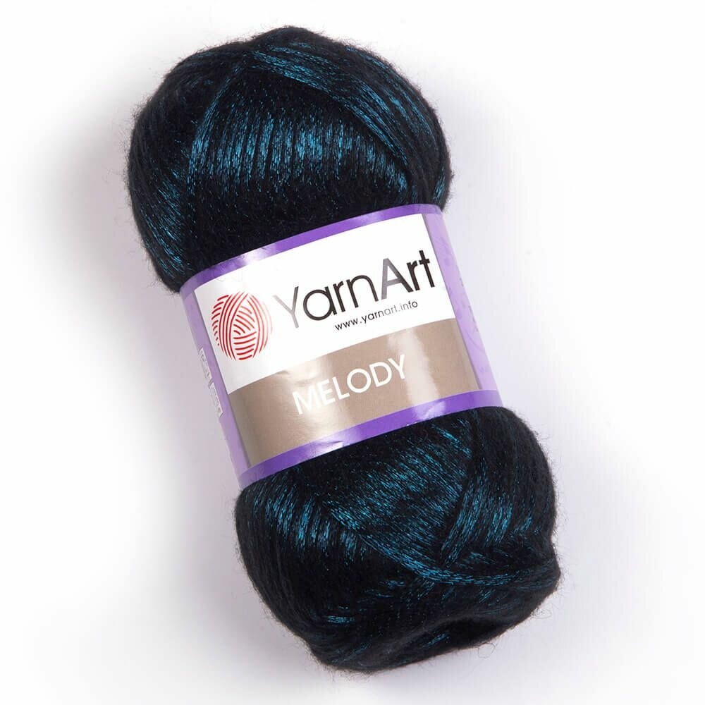 Пряжа YarnArt Melody 890 морская волна (100г/230м, упаковка 5 мотков)