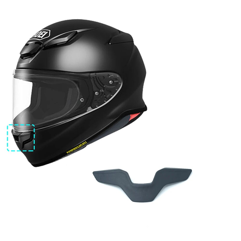 Козырек для мотошлема SHOEI Z8, черный, MB-A