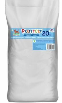 Pretty Cat Наполнитель впитывающий для кошачьих туалетов " Naturel" С лавандой CLUB, 20кг 20 кг