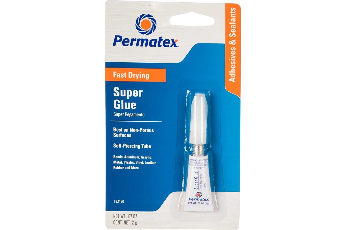 PERMATEX Клей супер супер пега 2 гр. 82190