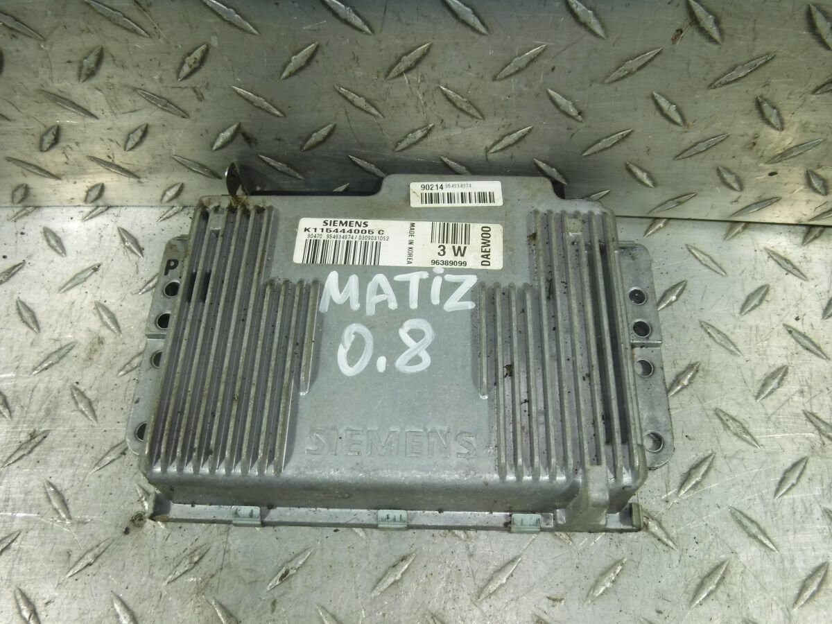 Блок управления двигателем Daewoo Matiz I рестайлинг (2000—2015) 96389099
