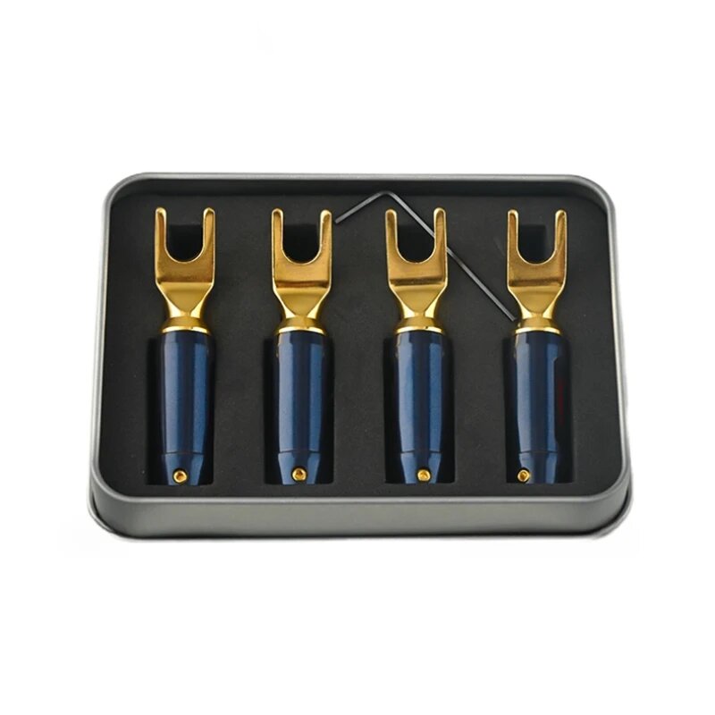 Xangsane 24-каратный позолоченный медный аудиоадаптер 5 мм