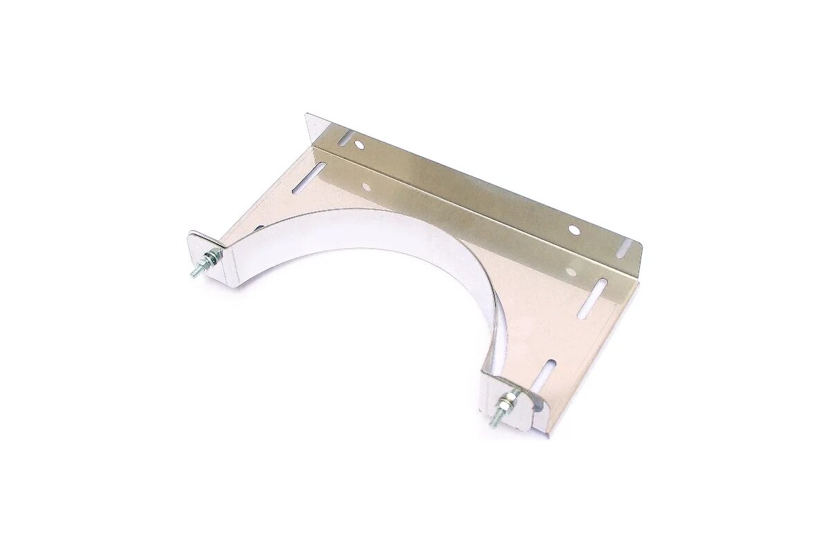 Стеновой хомут Ferrum AISI 430 ф150 f5708 для монтажа трубных коммуникаций и систем