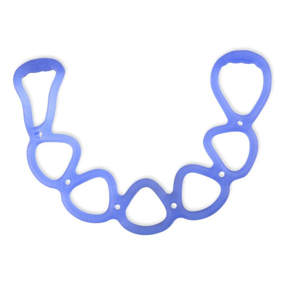 1 шт, эспандер для тягового веревки, эластичный тренажерный зал, силиконовые упражнения для пилатеса с 7 отверстиями, инструмент для фитнеса, тела, расслабление мышц рук, дома