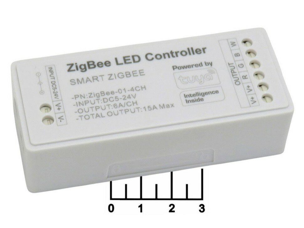 Контроллер для светодиодной ленты RGB 5-24V/6A ZigBee-01-4CH