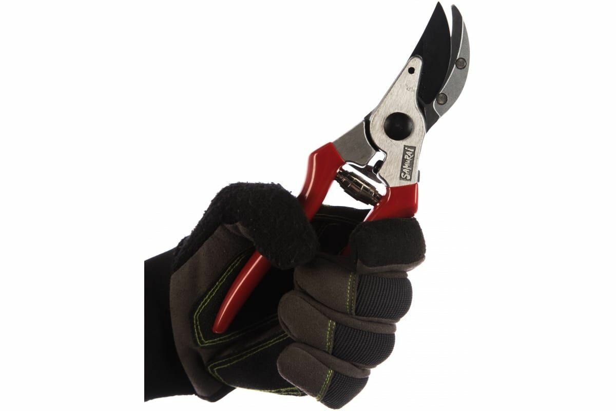 SAMURAI, Япония. Секатор садовый SAMURAI KS-4Т с запасным лезвием с тефлоновым покрытием