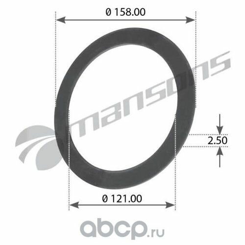 Сальник передней ступицы Mansons 300091
