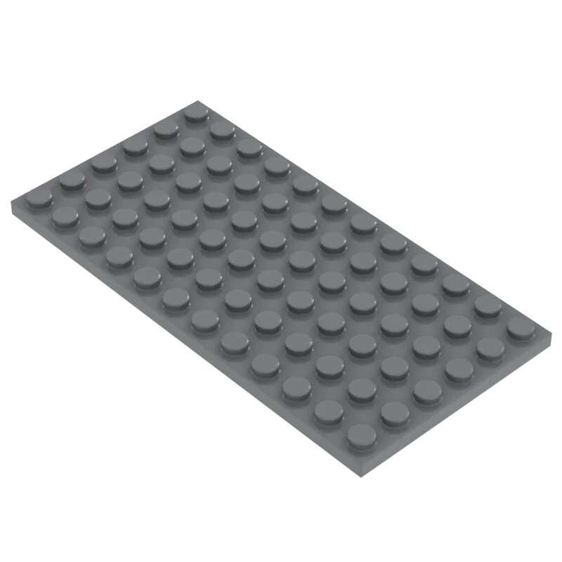 Серый пластиковый LEGO baseplate 3PCS
