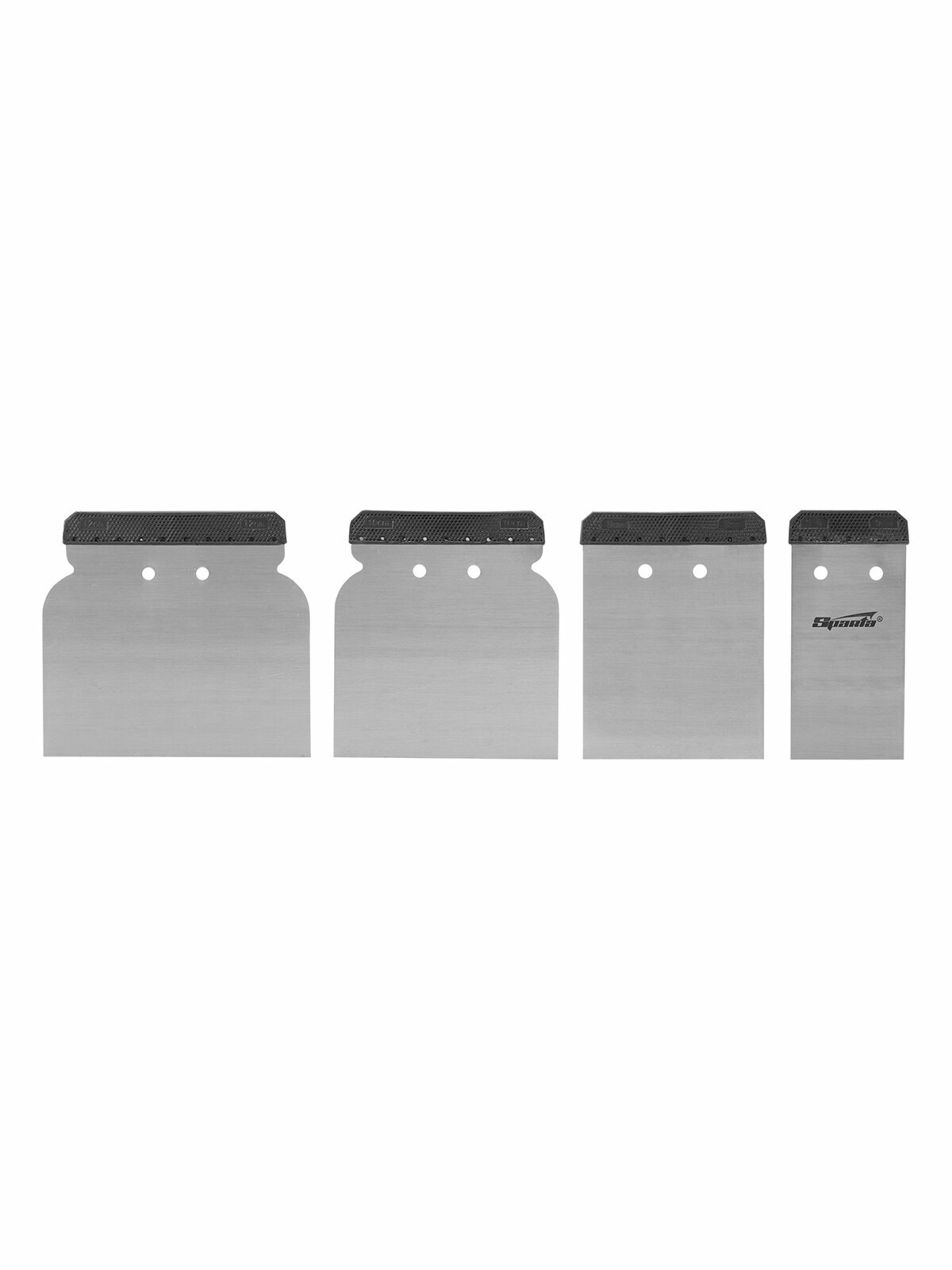 Набор шпателей японских стальных Sparta 50-80-100-120 мм, 4 шт 852605