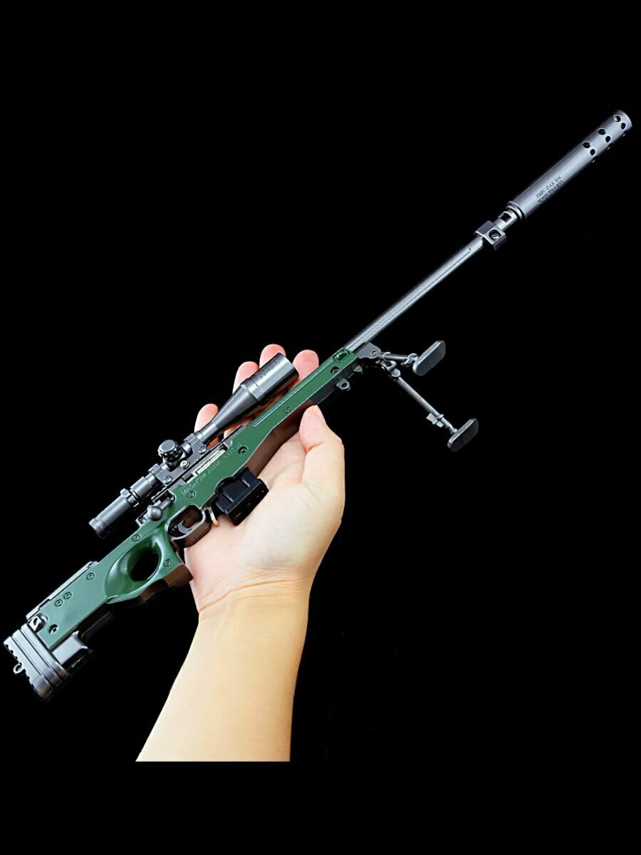 Брелок AWM 42cм.(Arctic Warfare Magnum)коллекционный PUBG/CS GO/Fortnite/APEX