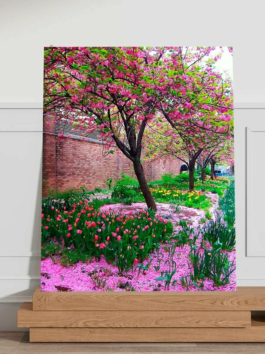 Картина "Цветущие сады", на стену 30х40см 1шт.