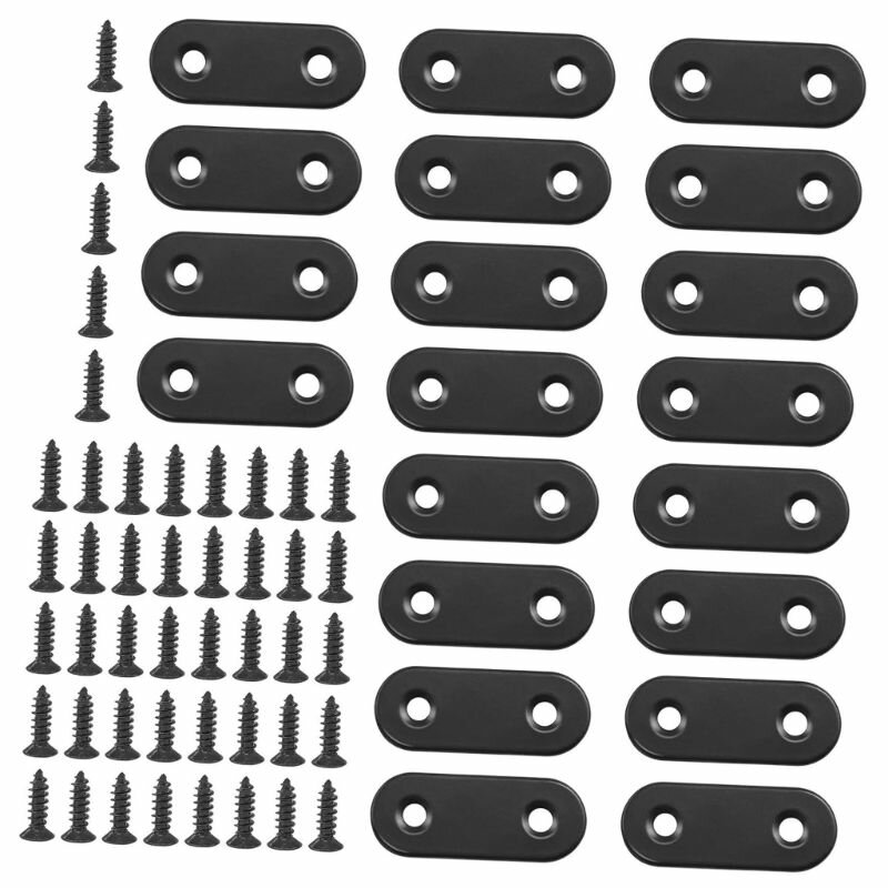 20 штук, утолщенный фиксатор углового кода из нержавеющей стали с прямым углом наклона-36x16