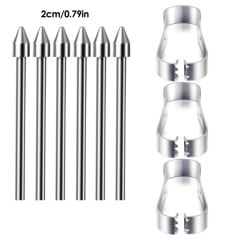 Металлические наконечники для S-Pen, 2см, 6 цветов, Nib 3, Clip