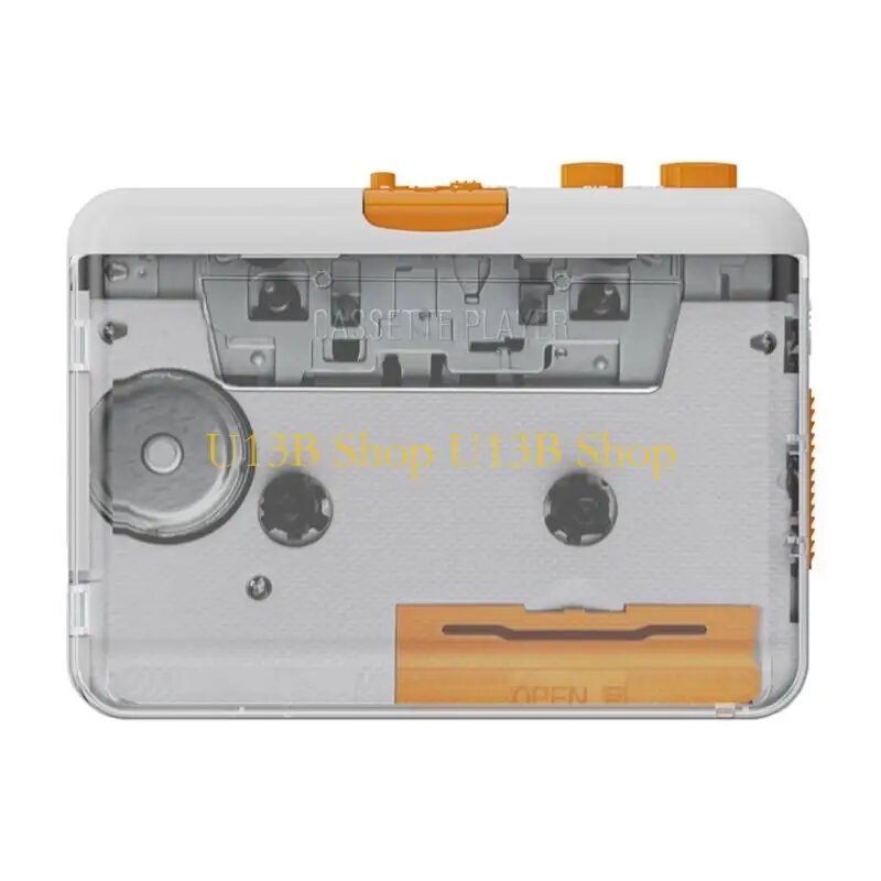 U13B 218 Cassette Tape USB Cassette Player Clear Walkman Tape в Mp3 Cds Converter Digital Audioed Music Player