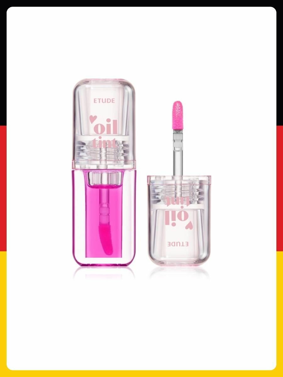Тинт для губ Etude Dear Darling Oil Tint intensive oil care for lips 06 Pink Oil, 4,2 г