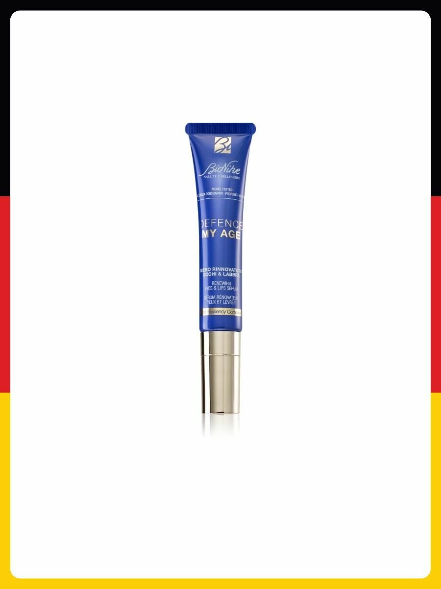 Сыворотка для ухода за кожей BioNike Defence My Age Renewal Serum for Lips and Eye Area, 15 мл