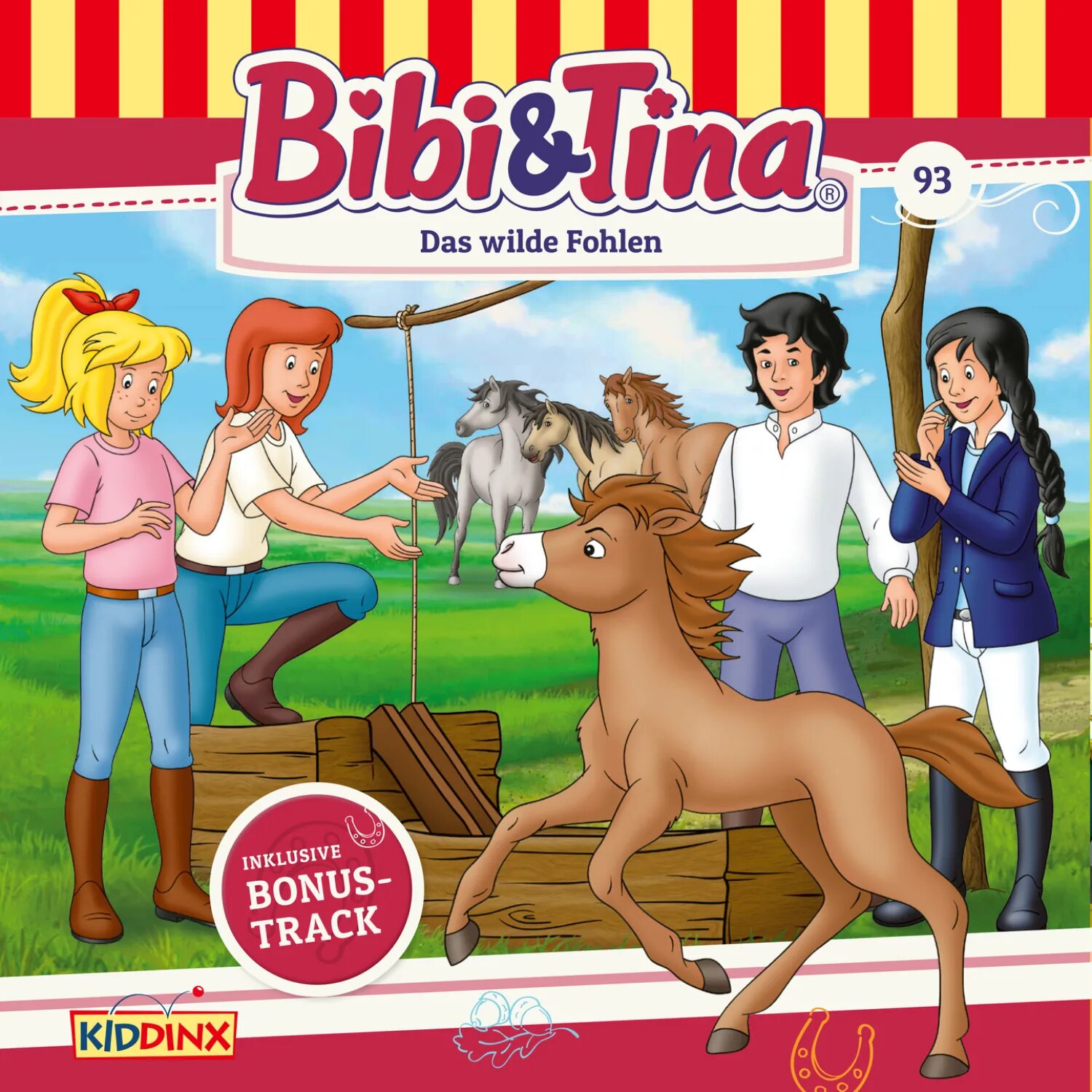 Bibi & Tina, Folge 93: Das wilde Fohlen [Аудиокнига]