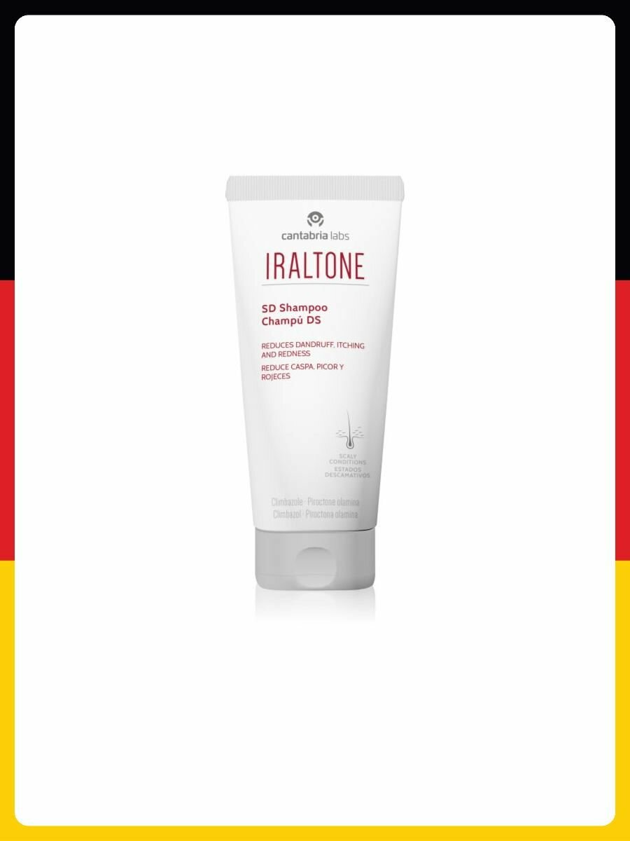 Шампунь для волос Iraltone SD Shampoo dermatological shampoo, 200 мл