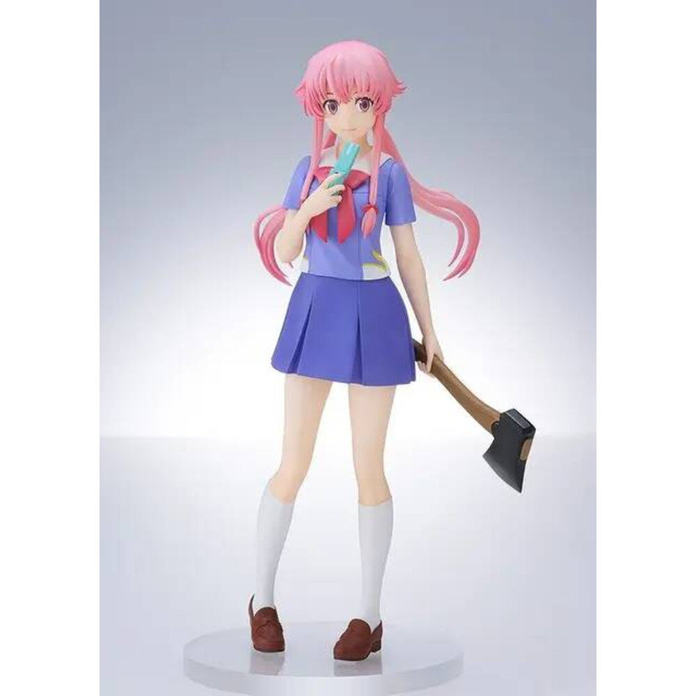 17 см Pop Up Parade Future Diary Yuno Gasai аниме-фигурка для девочек Mirai Nikki Gasai Yuno, коллекционная фигурка, кукла, игрушка в подарок