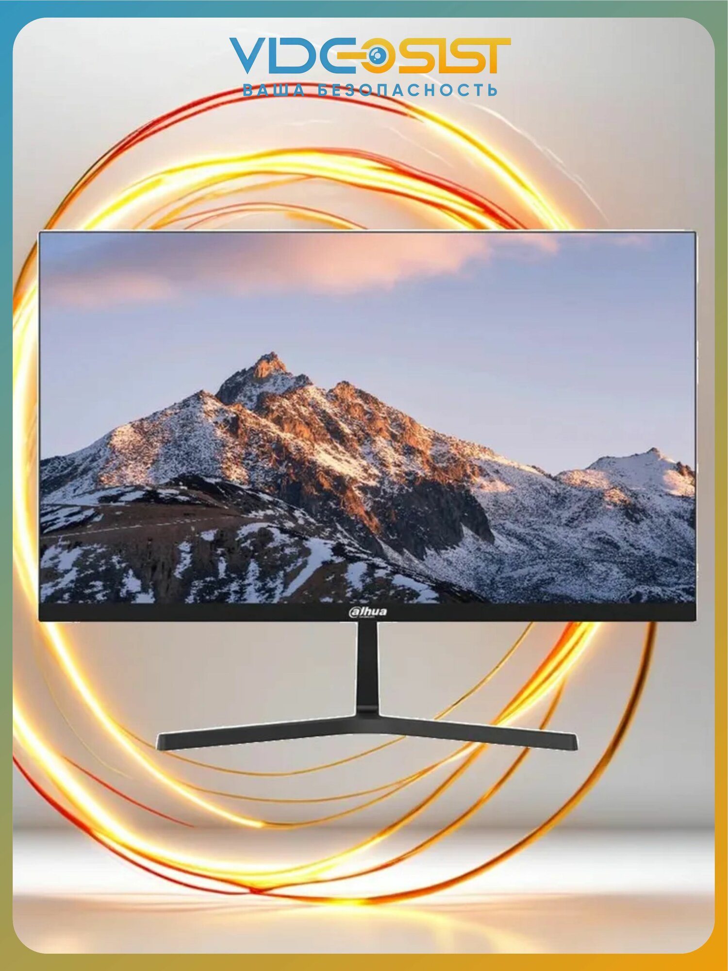 Монитор Dahua 21.5" DHI-LM22-B200S VA FHD HDMI VGA M/M 100Hz 250cd Ex