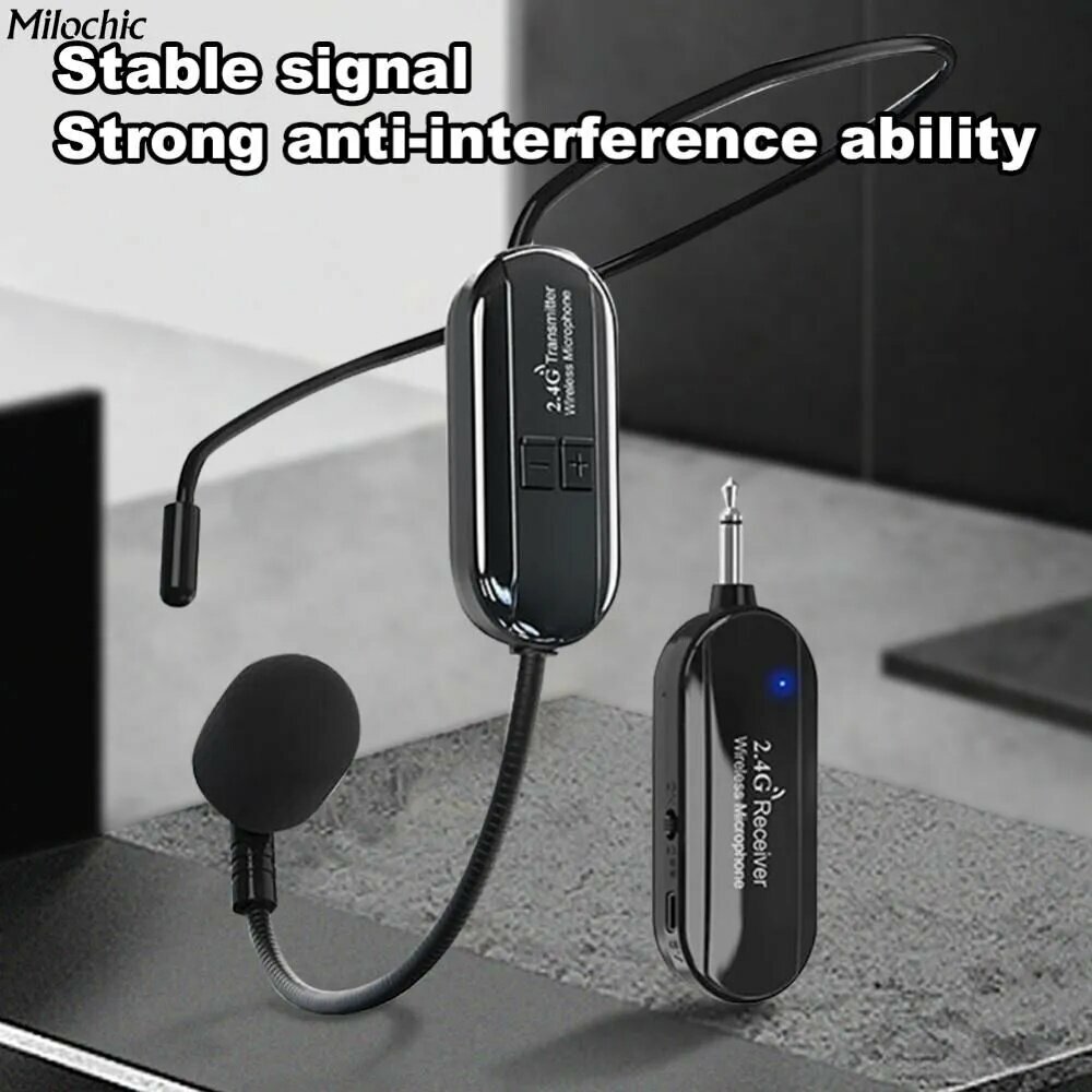 Вокальная радиосистема для живого вокала, черный