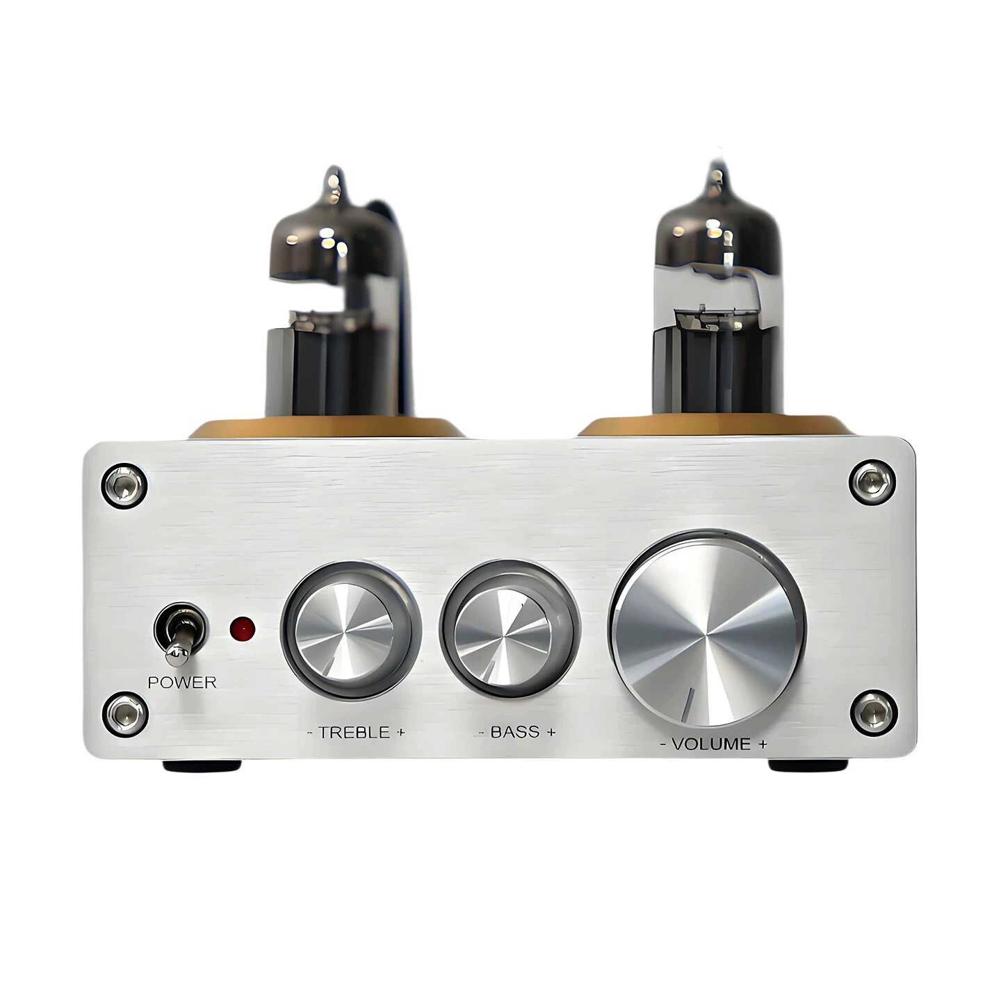 Ламповый предусилитель 6J5 для аудиофилов, HIFI, с Bluetooth 5.1 (QCC3034), регулировкой высоких и низких частот 6J5+