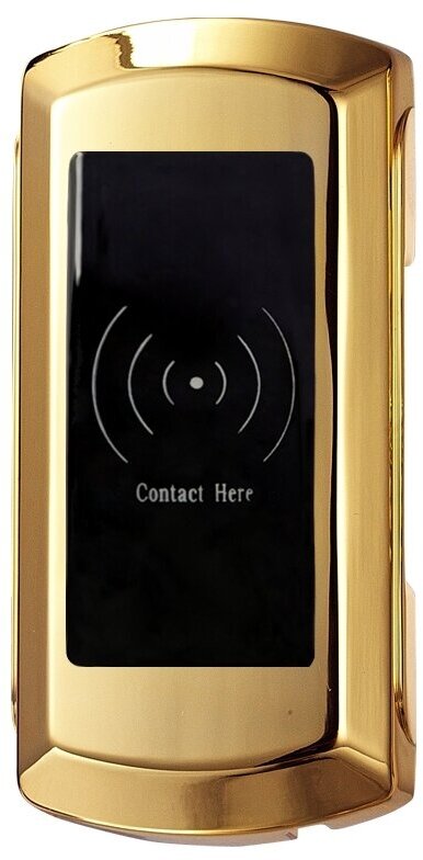 Электронный замок для шкафчиков SAFEBURG F29 RFID GOLD, 25шт, доступ по браслету / брелку