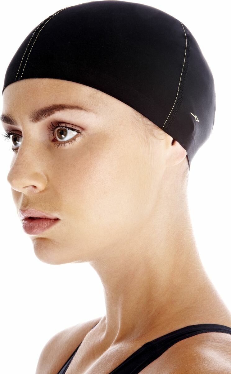 Шапочка для плавания Speedo "Fastskin3 Hair Management System", цвет: черный. Размер L