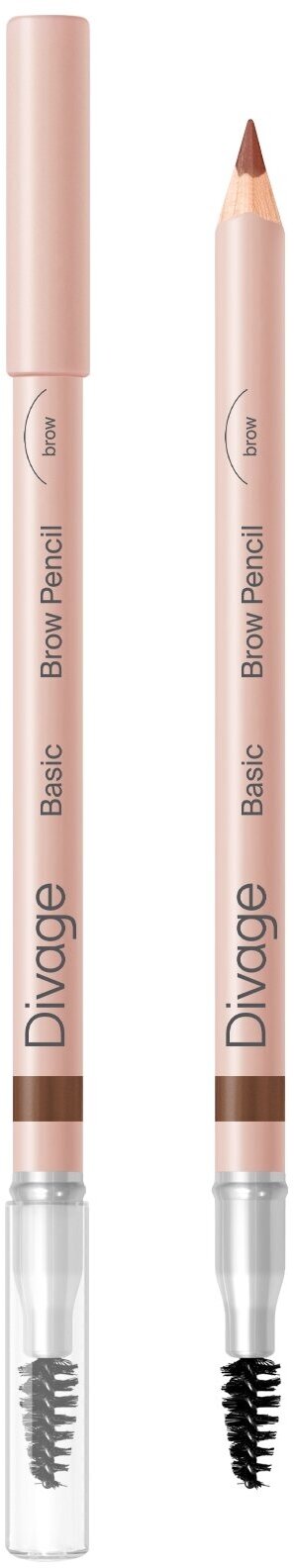 DIVAGE Карандаш для бровей Basic, 1 г, 01