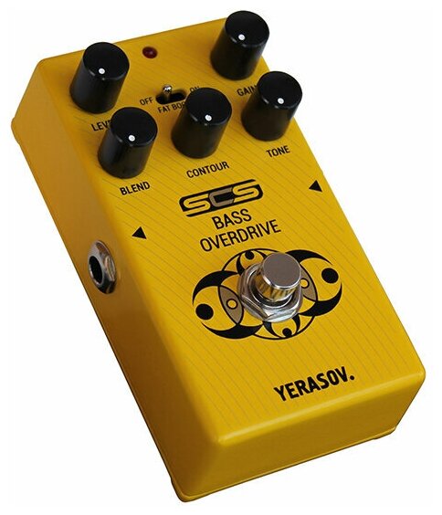 SCS-OD-10B Bass Overdrive Педаль эффектов для бас-гитар, Yerasov