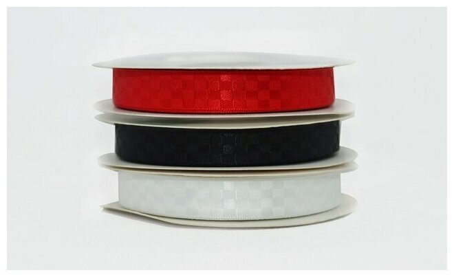 Набор лент в клетку №5 (3 катушек)