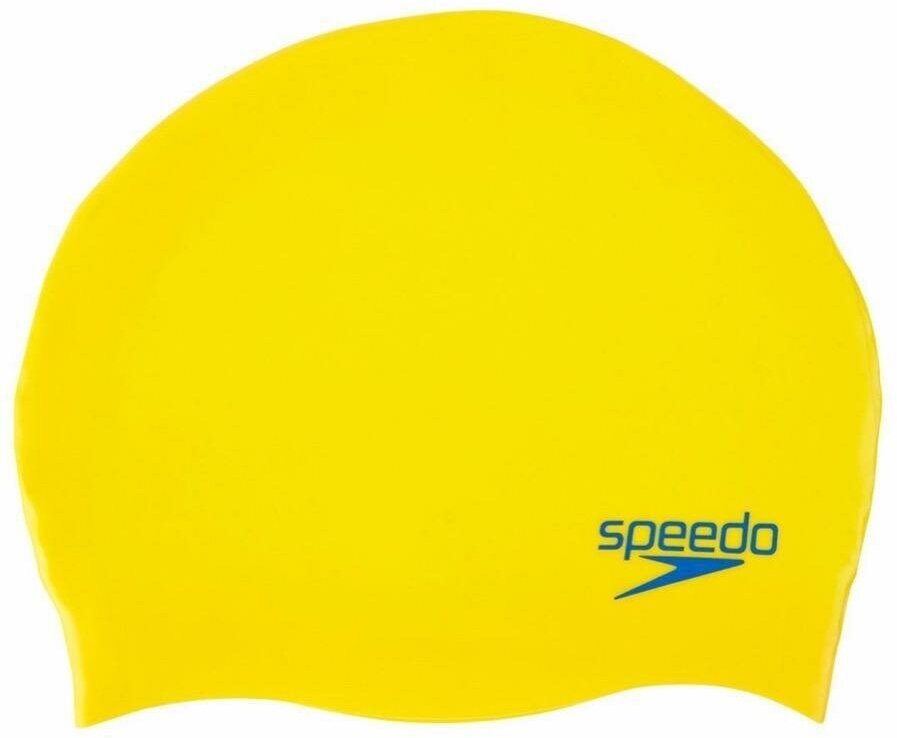 Детская шапочка для плавания Speedo Junior Plain Moulded Silicone Cap, цвет 7668