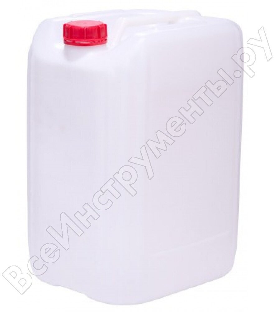 Канистра полиэтиленовая (31,5 л; 330 x 280 x 422) натуральная штабелируемая с пробкой тара 19663