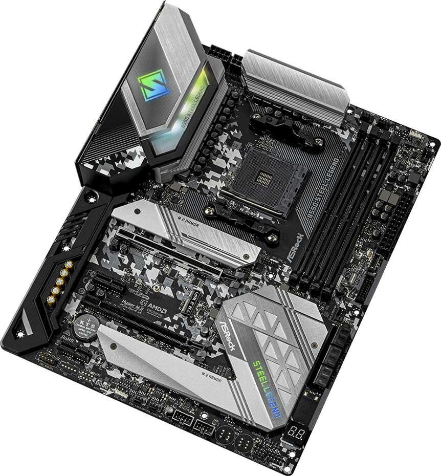 ASRock B550 STEEL LEGEND (ATX, B550, 4xDDR4)
