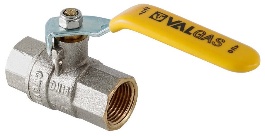 Кран шаровый для газа VALGAS 1"ВВ ручка VT.271. N.06