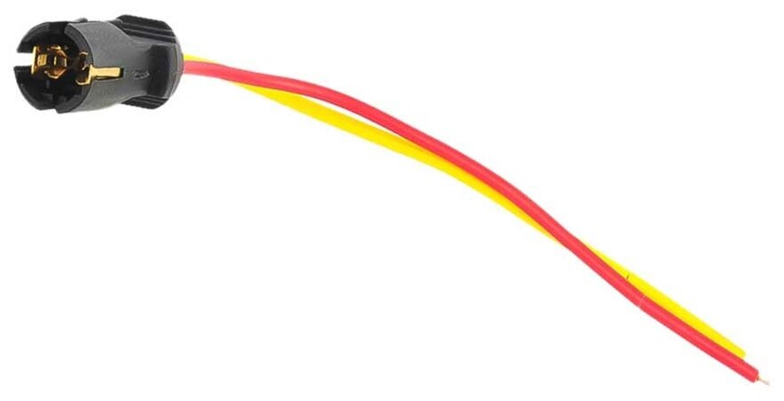 Патрон под лампу NORD YADA W5W/Т10 тип 8 с проводами пластик 903185