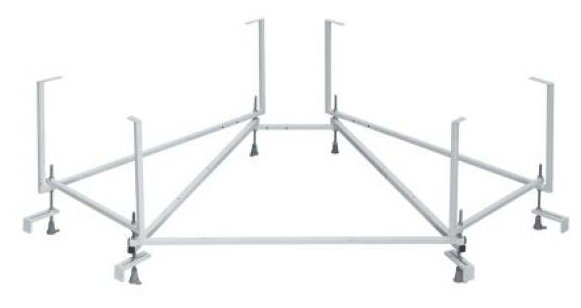 Комплект монтажный для акриловой ванны Карибы 140х140см Santek 1. WH11.2.430