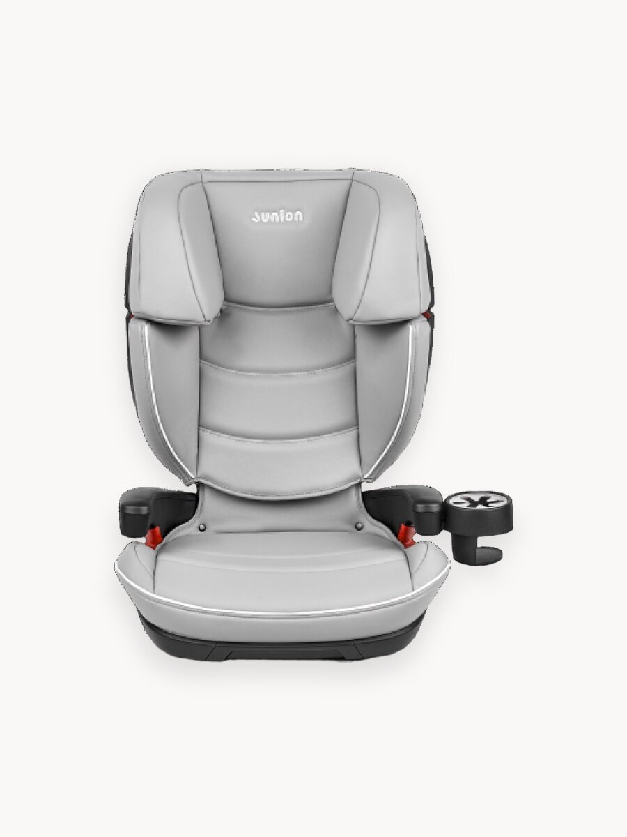 Автокресло Junion Croco группа 2/3 (15-36 кг), Isofix, серый