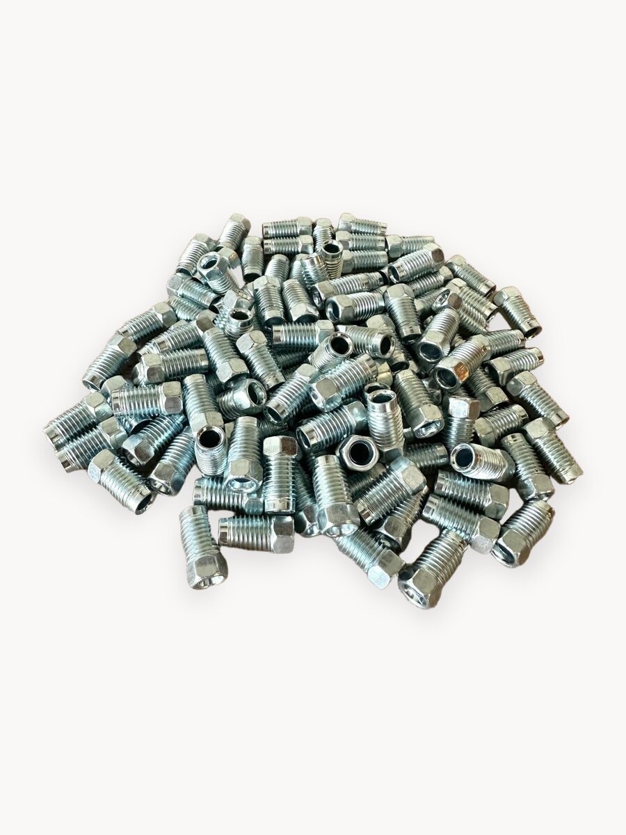 Штуцер тормозной трубки 10шт М10х1.25 ВАЗ ГАЗ