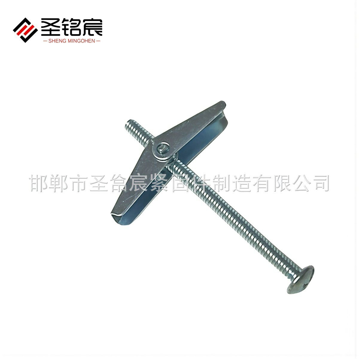 Анкер бабочка 1/8 дюйма из оцинкованной стали для пустотелых гипсокартонных стен строительный крепеж для профессиональных монтажных бригад, 3/8*3 / 3/8