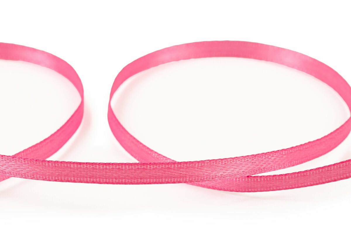 Лента атласная 3 мм (1/8 ") Gamma AL-3P двухстор. 91.4 м №029 грязно-малиновый