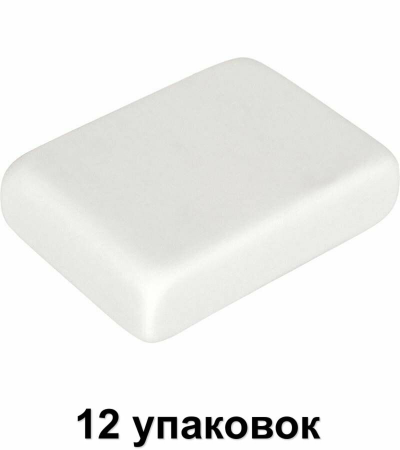 Attache Economy Ластик Термопластичный каучук, 25х17х6 мм, 12 шт