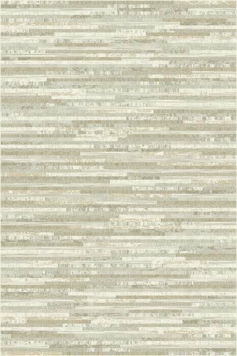 Ковер на пол в гостиную в спальню 67х105 см светлый бежевый лофт модерн ворс 3 мм с бахромой 267409 KoverVDom