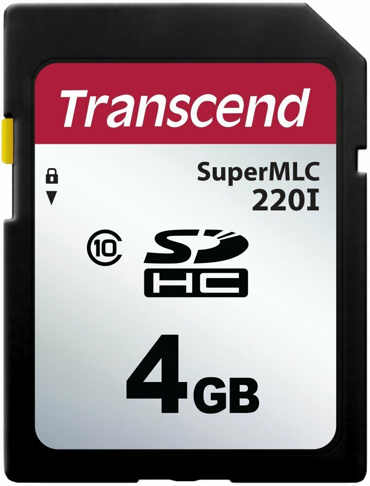 Карта памяти 4Gb SD Transcend SDC220I (TS4GSDC220I)
