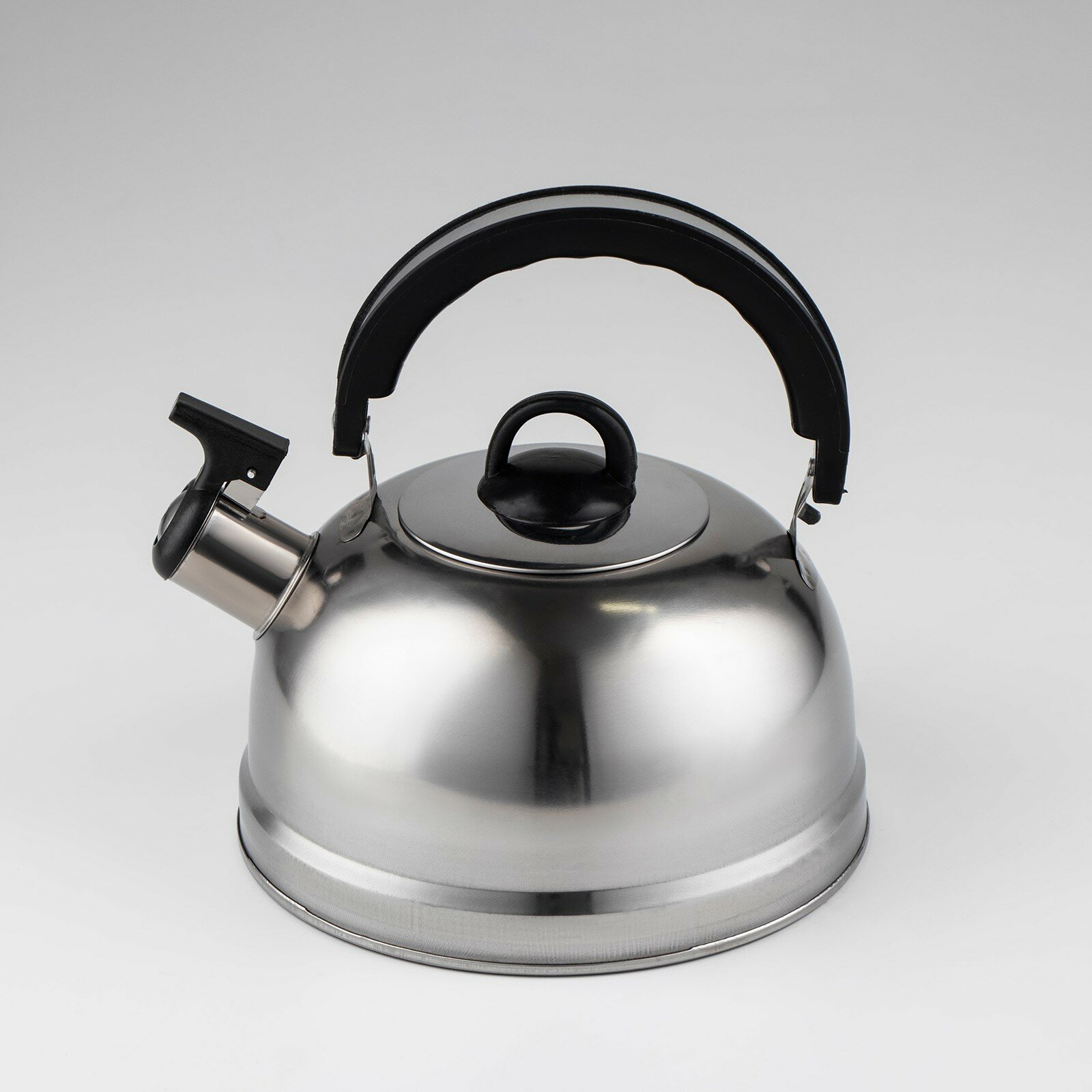 Чайник со свистком «Семейный», 1.9 л, нержавеющая сталь, хромированный