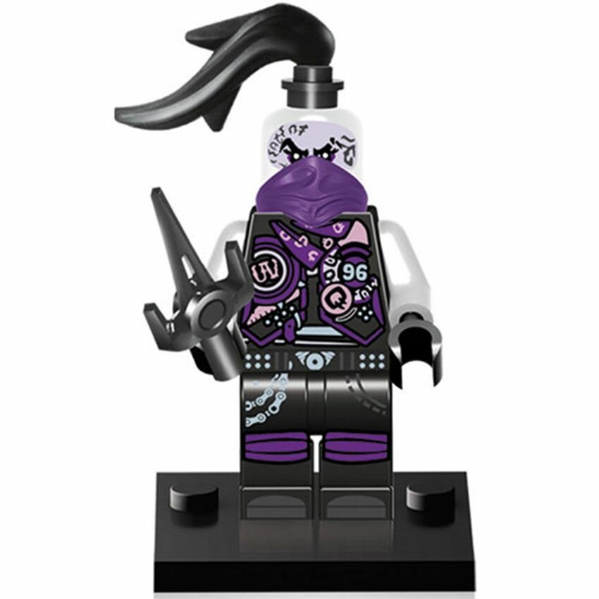 Фигурка Ninjago Ниндзяго, Ультрафиолет, конструктор для мальчиков