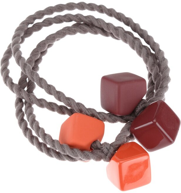 Dewal Beauty DBR3837-2 Резинки для волос цветные кубики мини (2 шт) dewal beauty