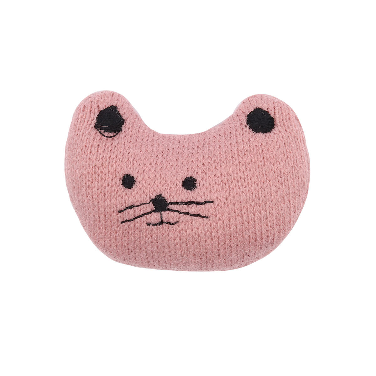 Нашивка декоративная Кошка, Айрис, AR747, 5*4 см (розовый), 2 шт