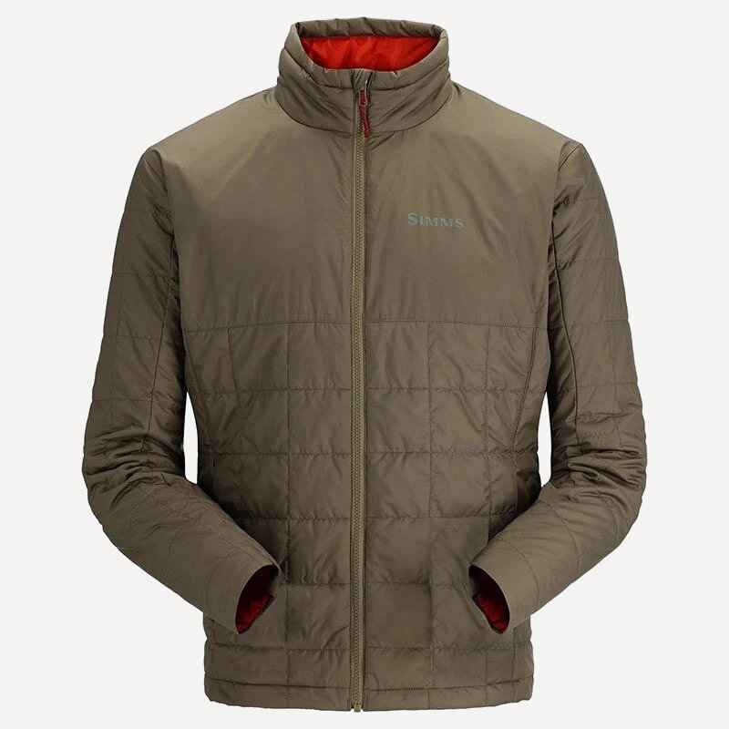 Simms Куртка Fall Run Collared Jacket '21 Мужской, L, Dark stone