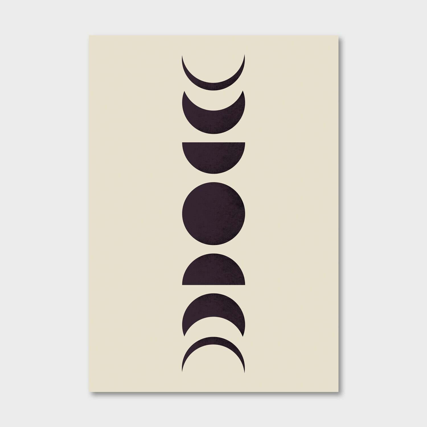 Постер для интерьера Postermarkt, Фазы Луны, 50х70 см